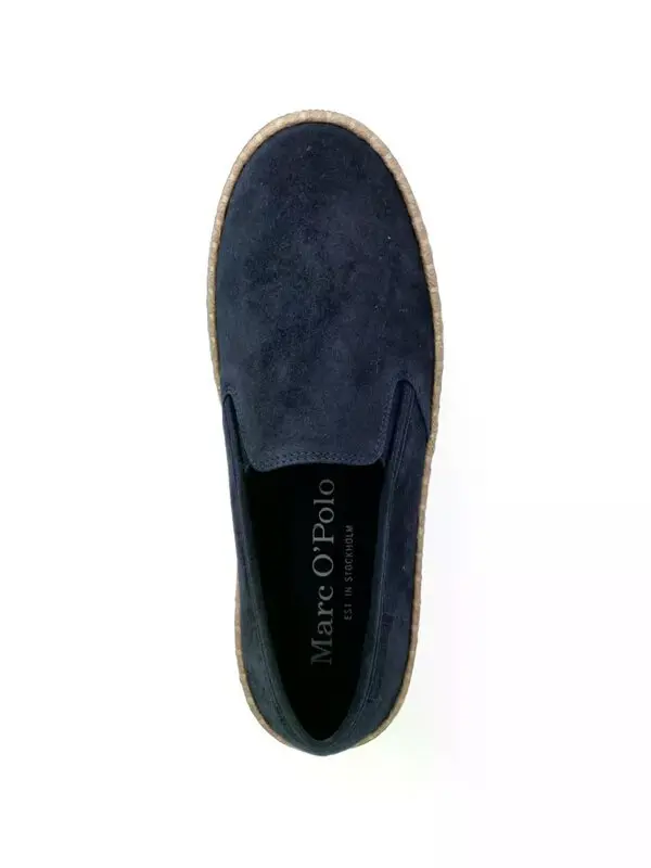 Marc O'polo Suede-finish Slip-on Espadrilles