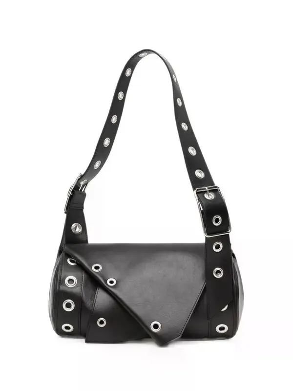 LIMI FEU Eyelet-embellished Cylinder Shoulder Bag