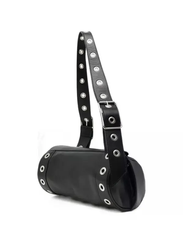 LIMI FEU Eyelet-embellished Cylinder Shoulder Bag