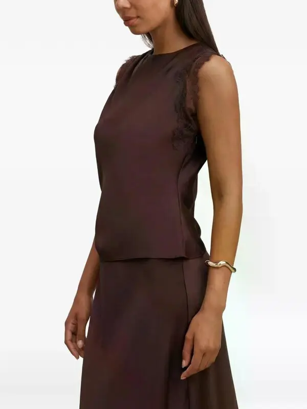 EVER NEW Enola Lace-trim Top