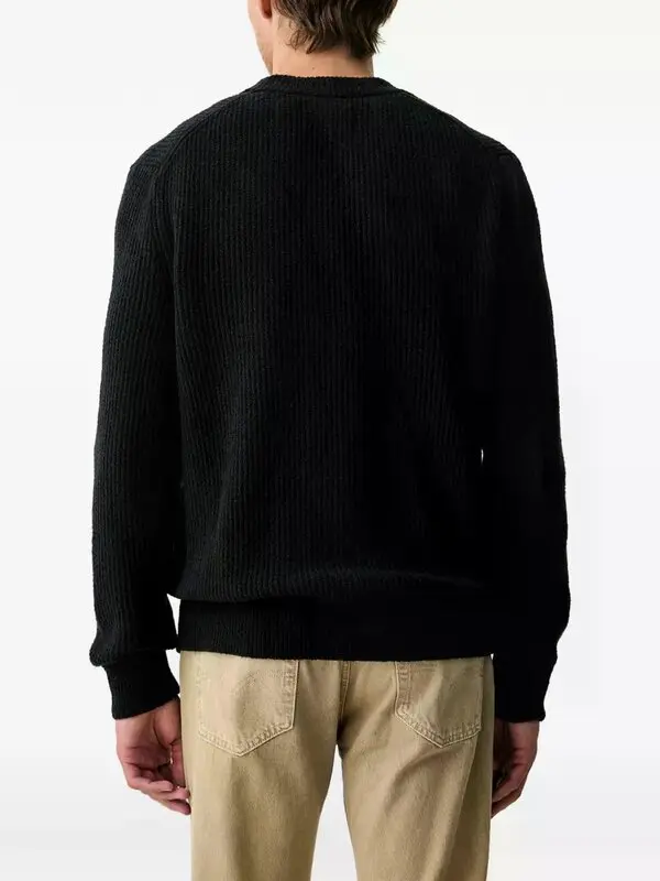 Marc O'polo Ribbed-knit Button-up Cardigan