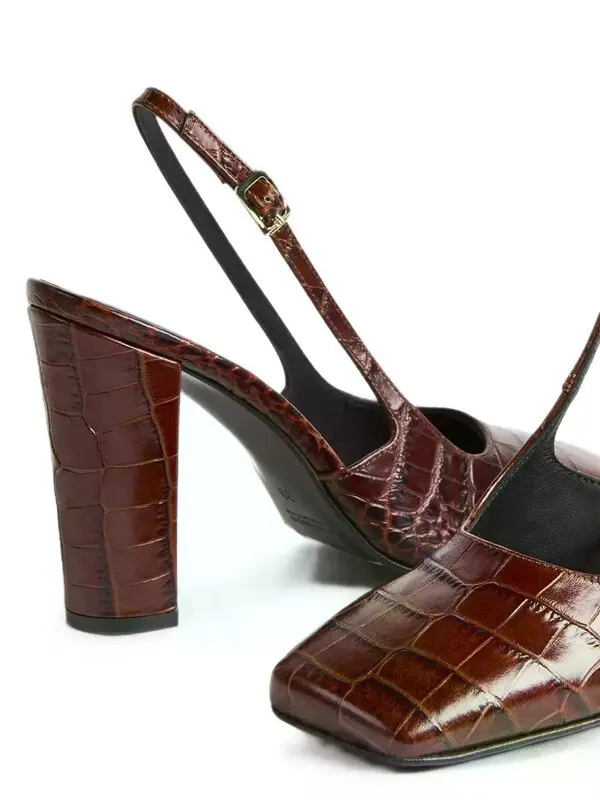 Liviana Conti Laisa Leather Slingback Sandals