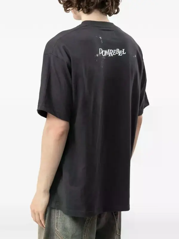 DOMREBEL Zzz Bear Graphic-print T-shirt