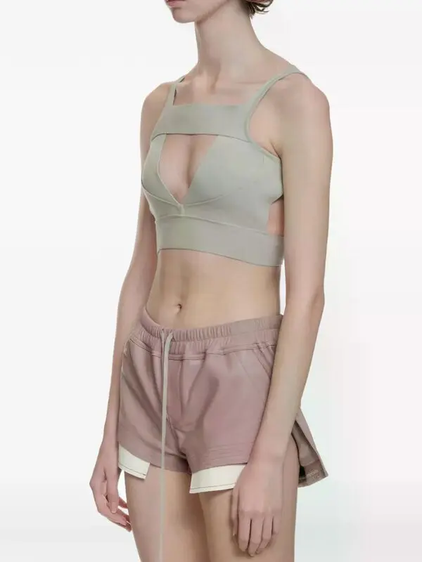 Rick Owens Sling Cutout Bra Tank Top