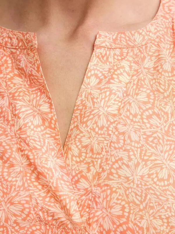 Marc O'polo Butterfly-print Sleeveless Shift Mini Dress