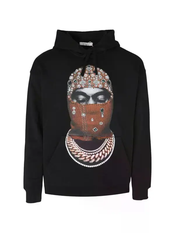 IH NOM UH NIT Graphic-print Drawstring Hoodie