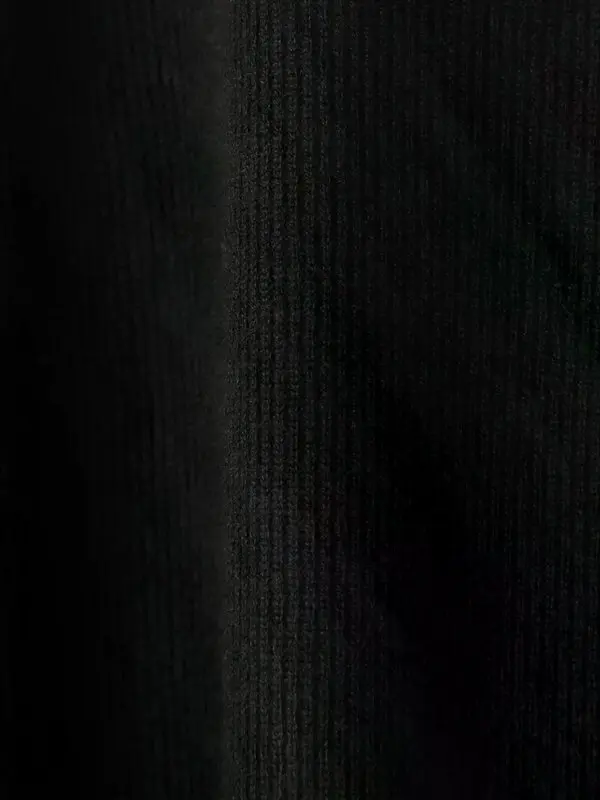 LARDINI Ribbed-knit Polo Sweater