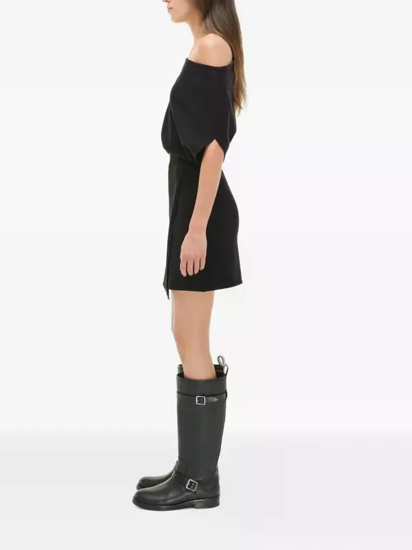 Simkhai Shania Off-shoulder Knit Mini Dress