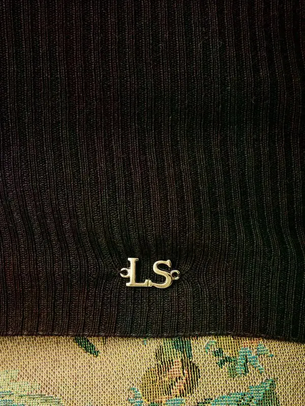 Luisa Spagnoli Logo-plaque Roll-neck Sweater