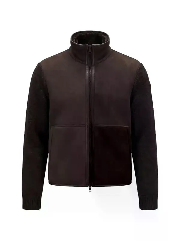 Moncler Panelled High-neck Bomber Jacket