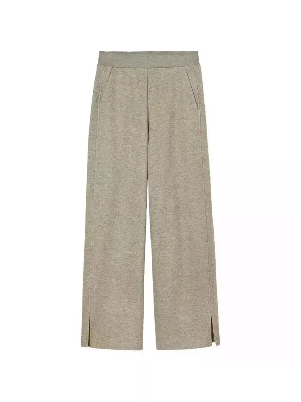 PSOPHIA Marl-effect Side-slit Track Pants