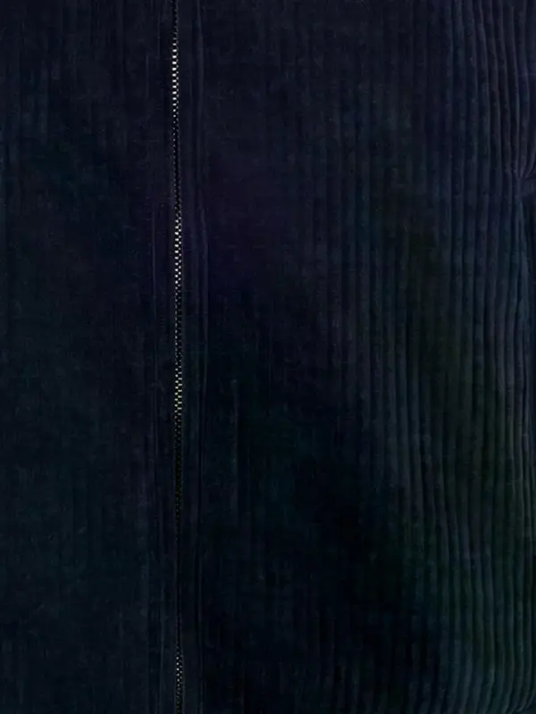Emporio Armani Ribbed-knit Zip-up Jacket