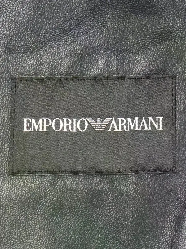 Emporio Armani 2010s Checkered Jacquard Jacket
