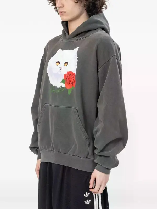 PARADISE NYC Purradise Graphic-print Hoodie