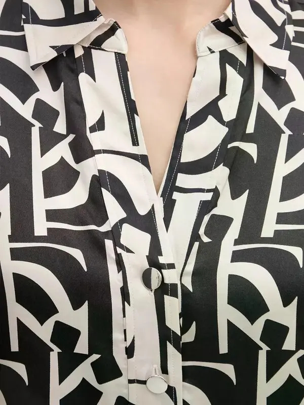 MARC AUREL Monogram-print Mini Dress