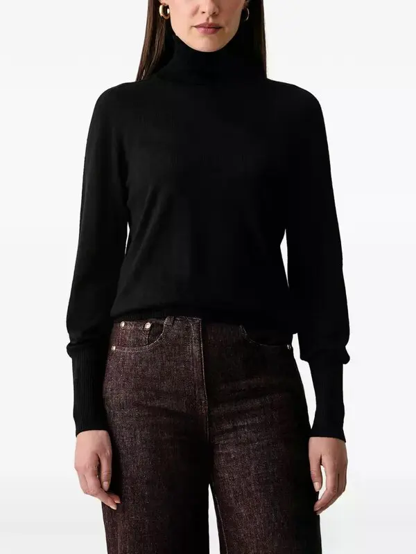 Luisa Spagnoli Roll-neck Knitted Sweater