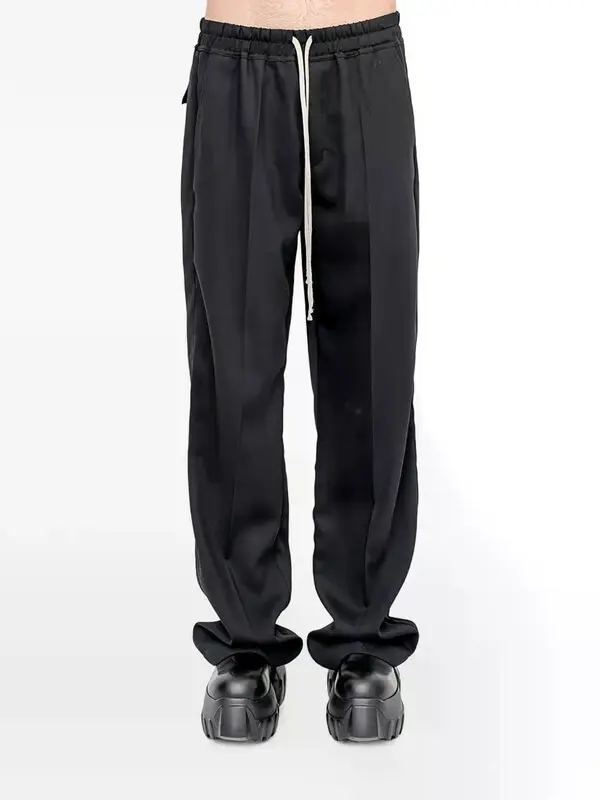 Rick Owens Drawstring-waist Trousers - Black