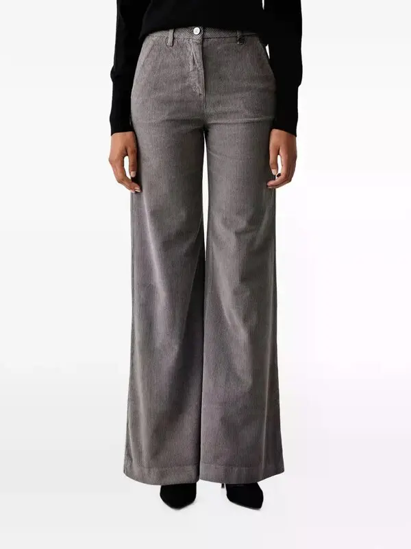 Luisa Spagnoli Olap Corduroy Palazzo Trousers