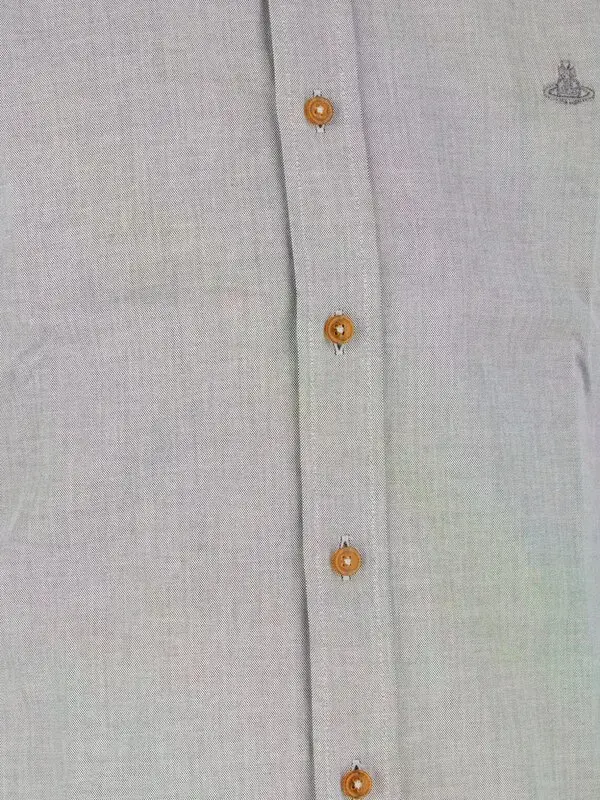 VIVIENNE WESTWOOD Orb-embroidered Button-down Shirt