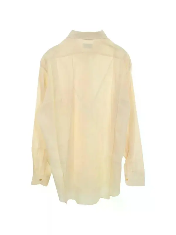 Hermès 2010s H Embroidery Long-sleeve Shirt