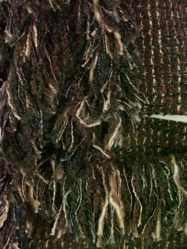 Sacai Bow-detail Tweed Jacket