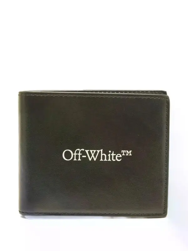 Off-White Bookish Bifold Wallet - Black