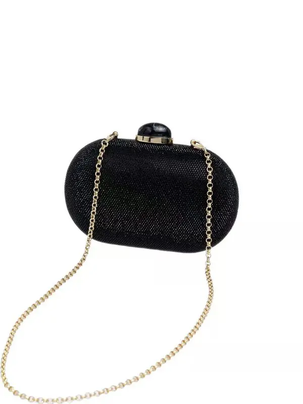 Luisa Spagnoli Crystal-embellished Oval Clutch Mini Bag