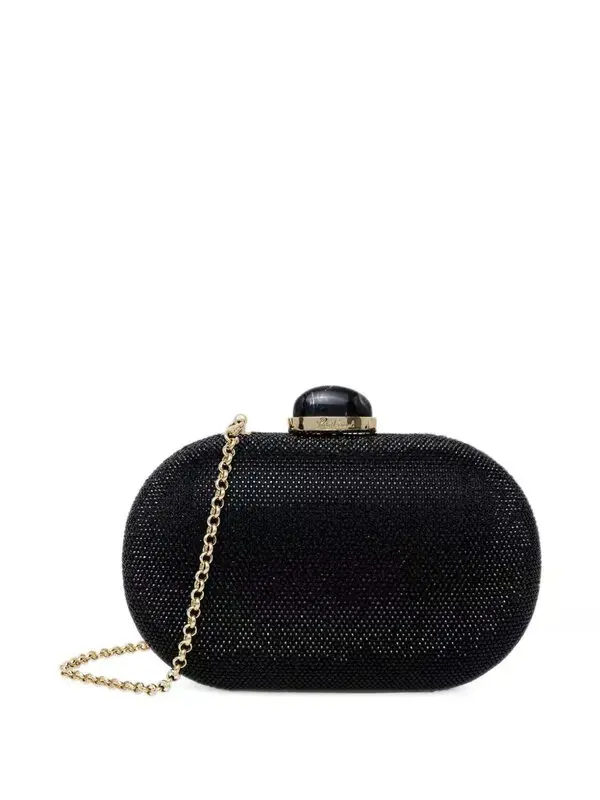 Luisa Spagnoli Crystal-embellished Oval Clutch Mini Bag