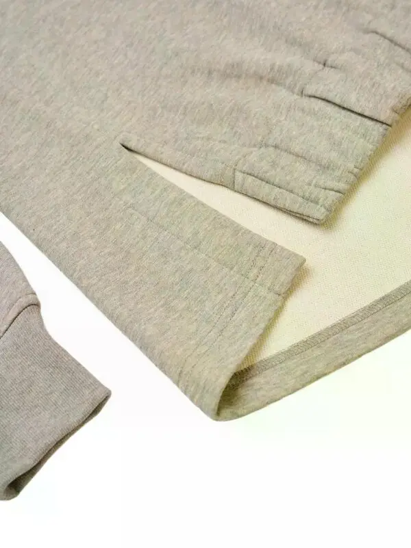 PSOPHIA Stepped-hem Sweatshirt - Neutrals
