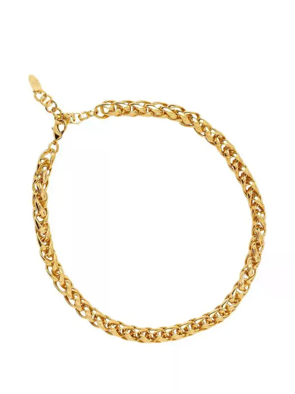 Luisa Spagnoli Narsete Chunky Wheat-link Necklace - Gold