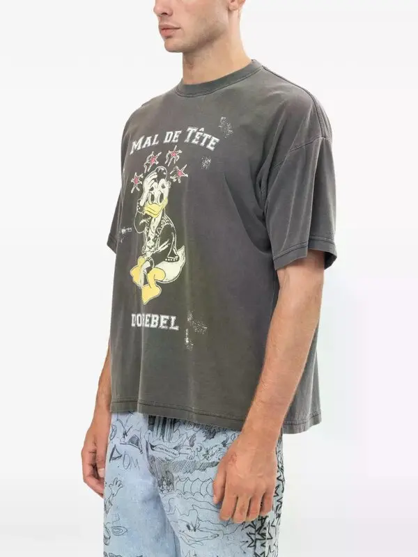 DOMREBEL Graphic-print Cotton T-shirt