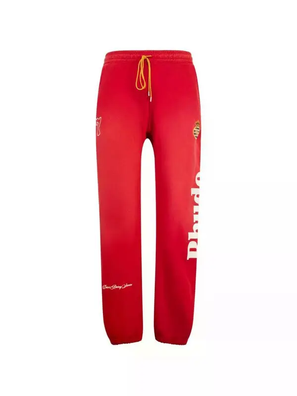 Rhude Desert Racing Script Track Pants