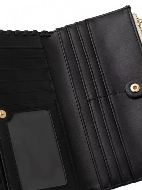 Lola Casademunt Whipstitch-trim Logo-plaque Wallet