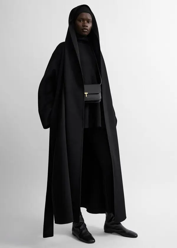TOTEME Hoodie Belted Coat
