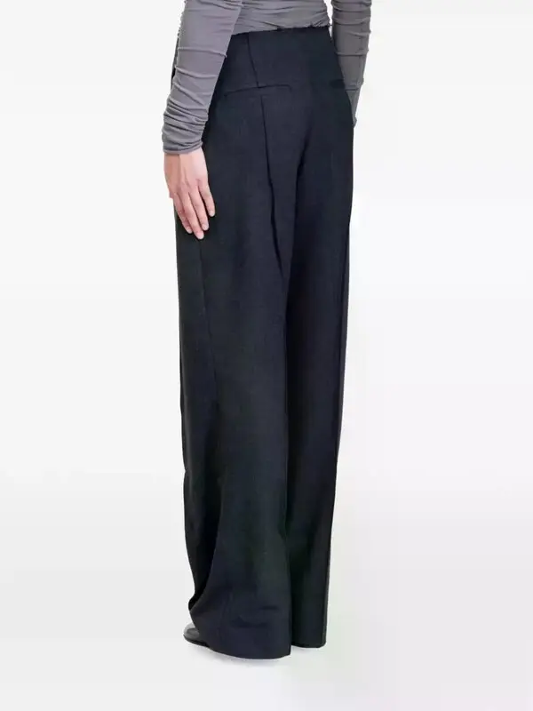 ENTIRE STUDIOS Zerobound Pleated Wide-leg Trousers