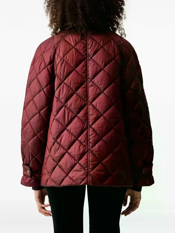 Luisa Spagnoli Quilted Corduroy-collar Jacket