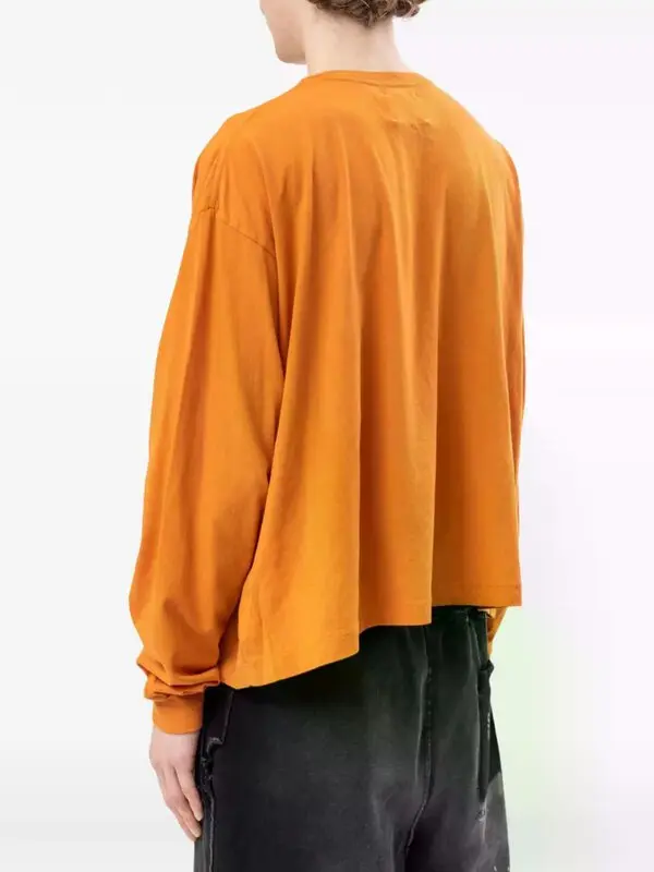 MARKING DISTANCE Graphic-print Long-sleeve T-shirt