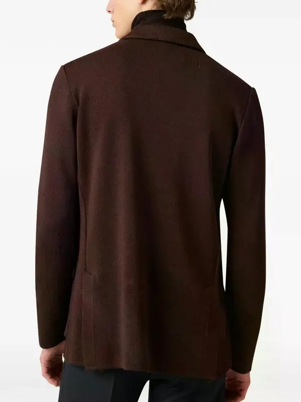 LARDINI Single-breasted Knitted Blazer