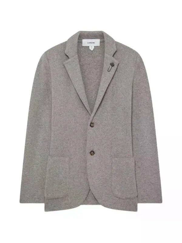LARDINI Single-breasted Knitted Blazer