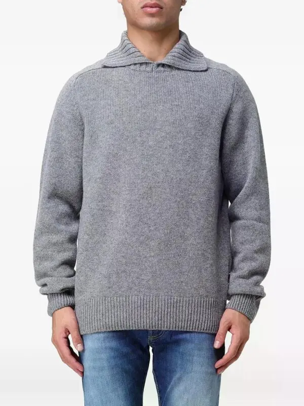 SEBAGO Ribbed Shawl-collar Sweater