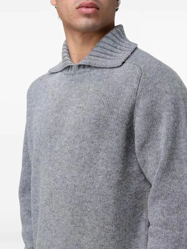 SEBAGO Ribbed Shawl-collar Sweater