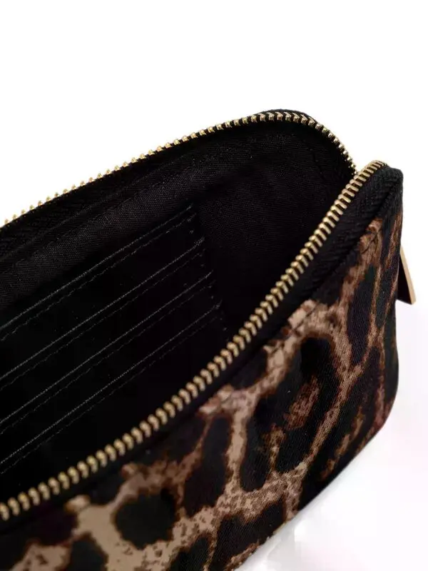 Lola Casademunt Leopard-print Striped-pattern Purses