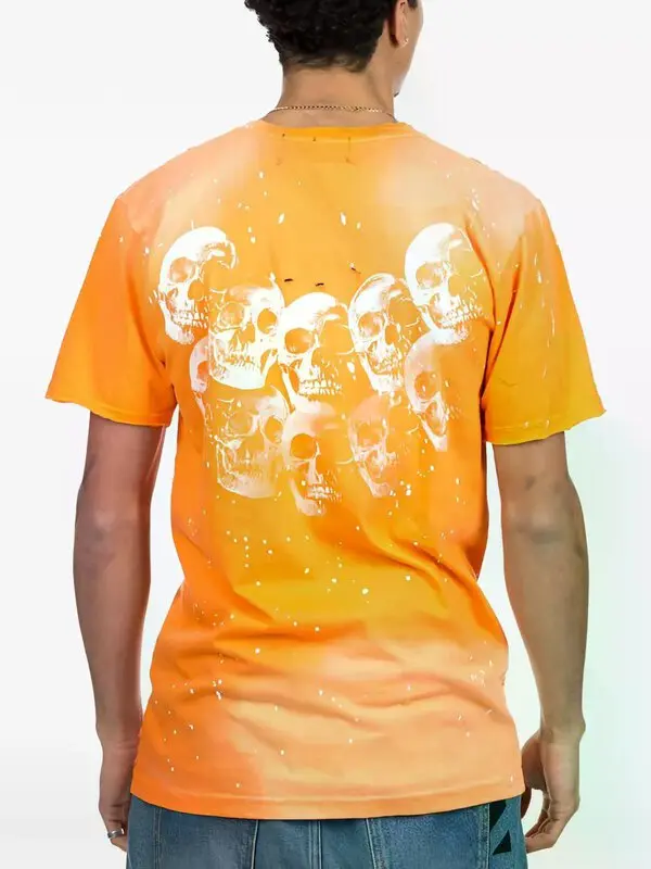 DOMREBEL Amigos Paint-splatter T-shirt