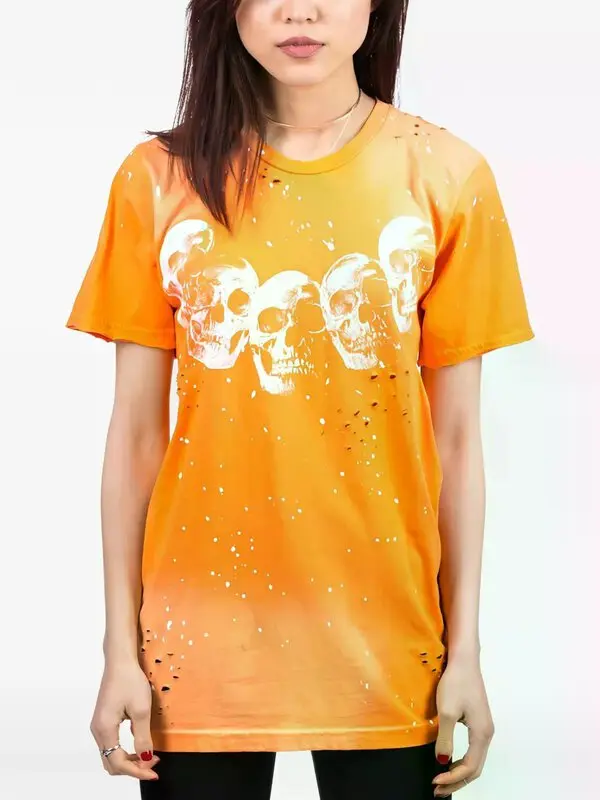 DOMREBEL Amigos Paint-splatter T-shirt