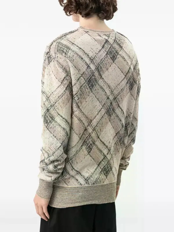 VIVIENNE WESTWOOD Broken Tartan Sweater