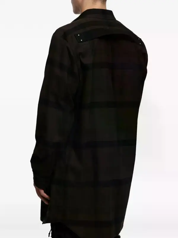 Rick Owens Jumbo Fogpocket Shirt - Brown