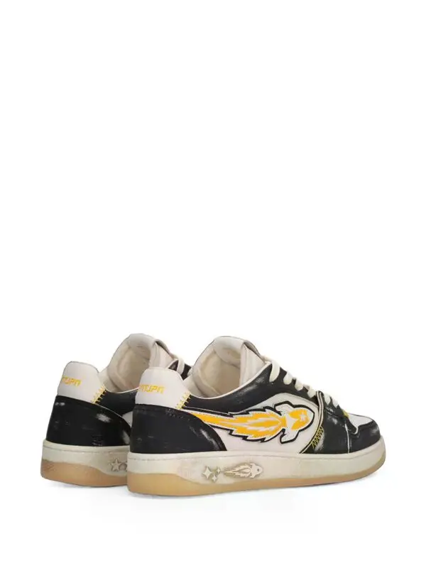 ENTERPRISE JAPAN Egg Rocket 4 Distressed Sneakers