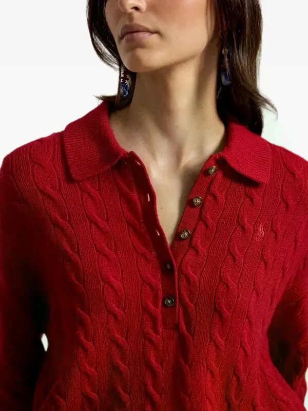 Polo Ralph Lauren Cable-knit Polo Sweater