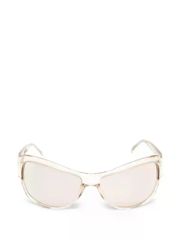 Chimi Lilah Geometric-frame Sunglasses - Neutrals