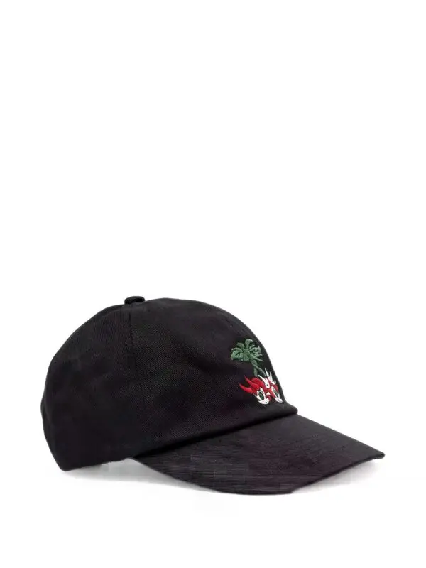 KAMIYA Ca4la Bakeneko Cherry-embroidered Cap